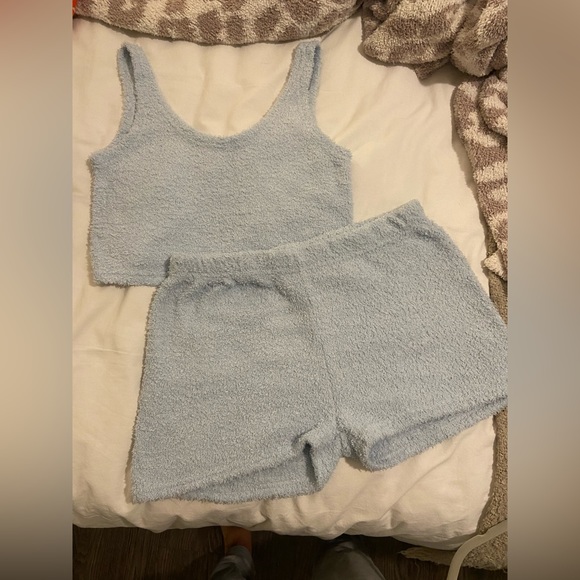 Intimates & Sleepwear | Fuzzy Pajama Set | Poshmark